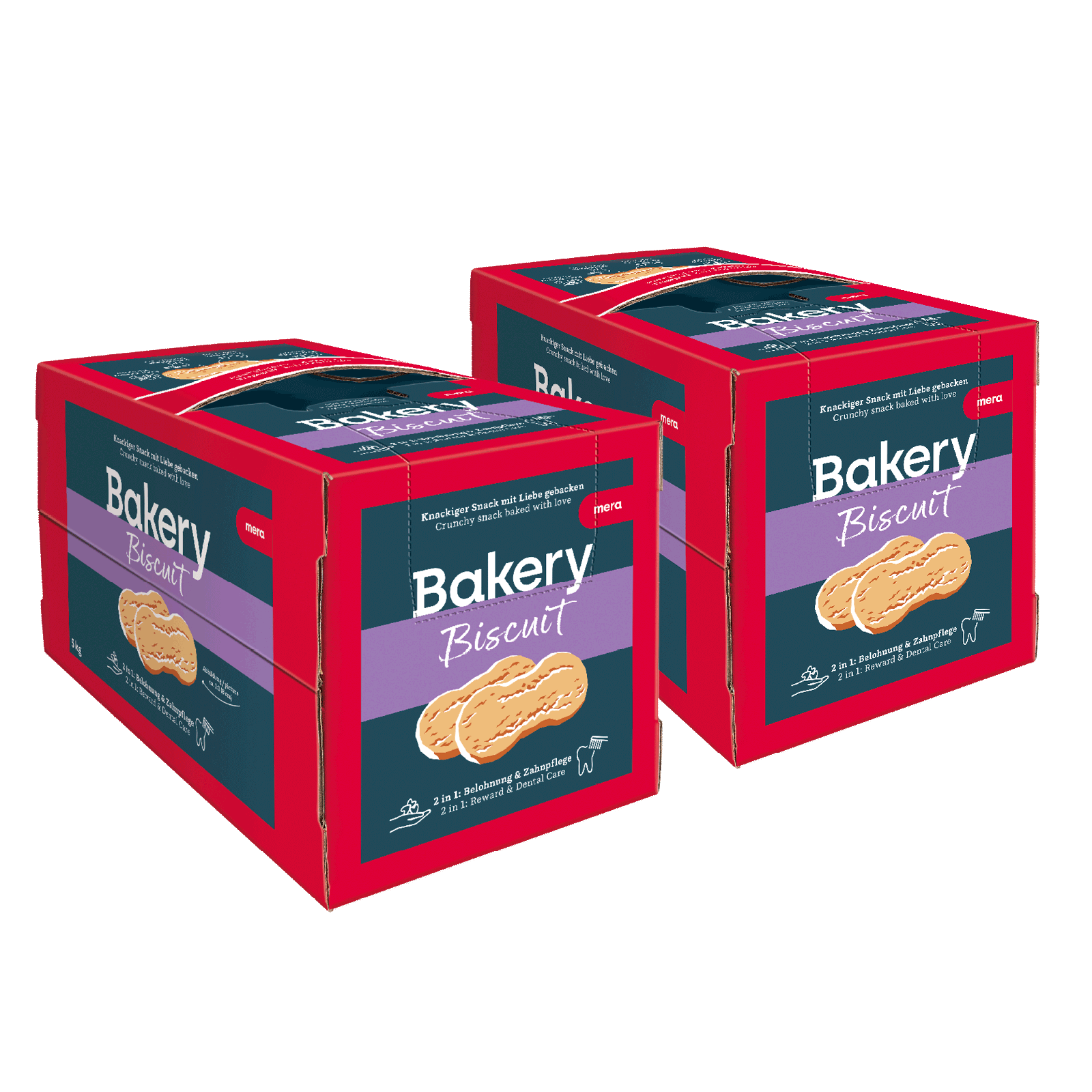 Biscuit 2x 5kg Bundle & mera - The Petfood Family
